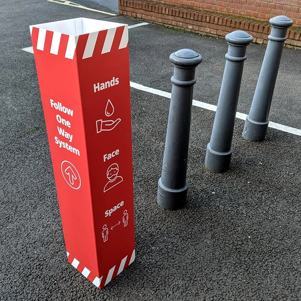 Bollard Covers | Paperbox